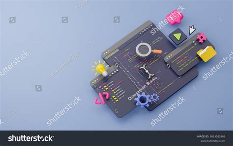 Coding Symbols Icon Development Project Data Over 4154 Royalty Free Licensable Stock
