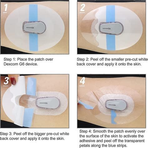 For Dexcom G6 Adhesive Patches Waterproof Patches For Dexcom G6