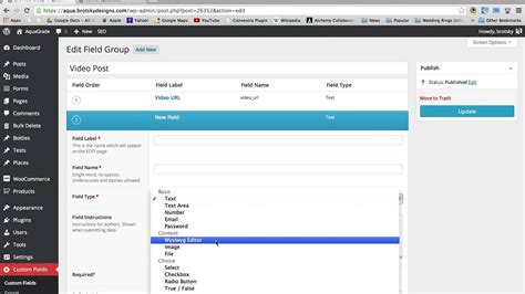 Wordpress How To Use Post Meta Data Youtube