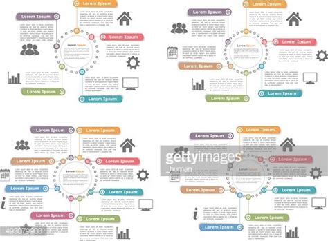 Circle Diagram Templates Set Stock Clipart Royalty Free FreeImages