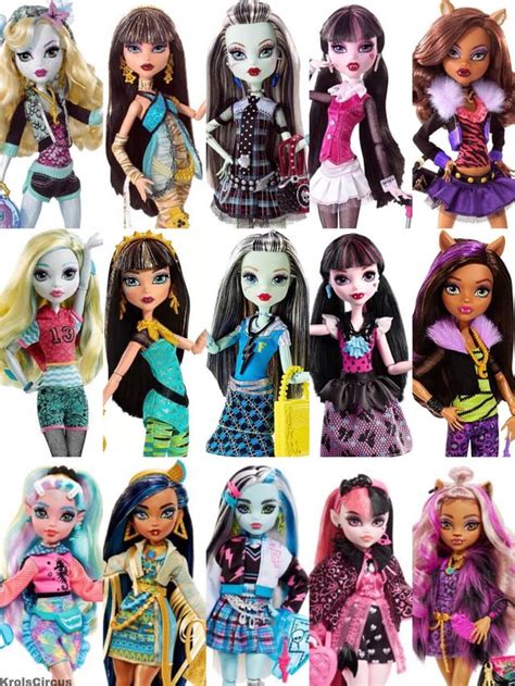 Monster High Main Colors