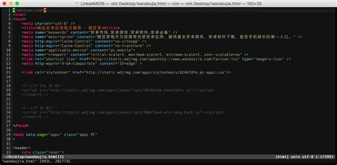 【vim】mac配置vim，molokai配色 csdn博客