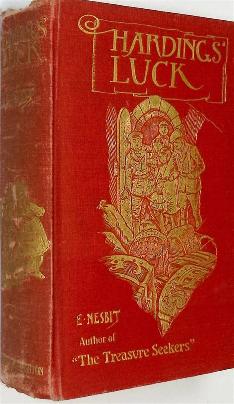 Hardings Luck By Nesbit E Millar H R [illus ] Good Red Hardback