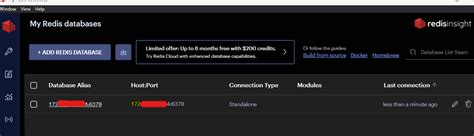 Connecting To Redis Running In Docker Container From Host Machine