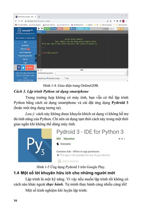 giáo trình lập trình python căn bản trần nhật quang phạm văn khoa pdf
