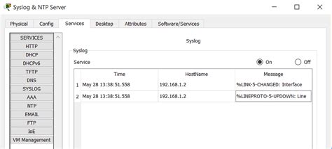 Gan~san Konfigurasi Syslog Server Di Cisco Packet Tracer
