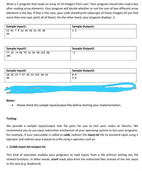 Solved Write A C Program That Reads An Array Of Integers Chegg