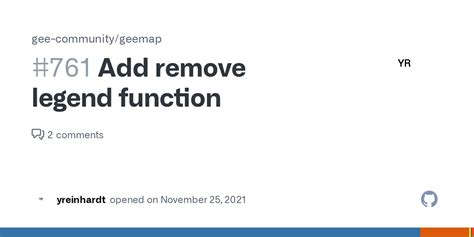 add remove legend function · issue 761 · gee community geemap · github