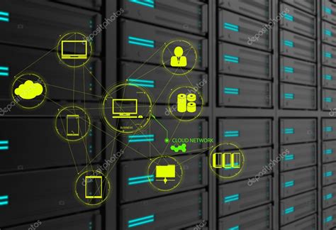 A Cloud Computing Diagram Stock Photo By Everythingposs