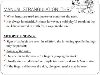 Strangulation Agad Tantra Forensic Medicine 1 Pptx