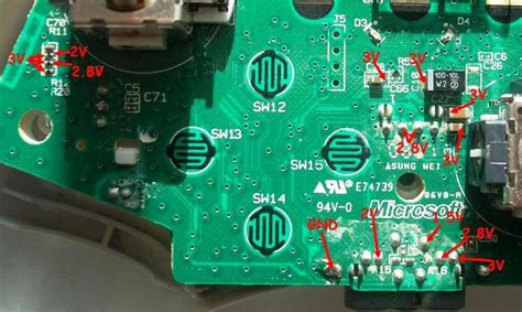 Joystick Controller Pcb And Wiring 44 Off