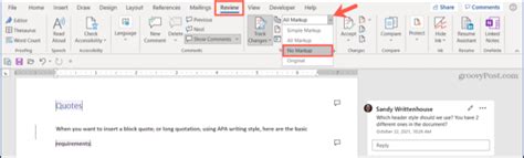 How To Print Without Comments Or Markup In Microsoft Word