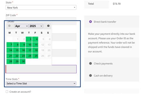 Order Delivery Date And Time Slot Picker Documentation Woocommerce