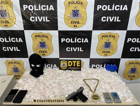 Homem é Autuado Em Flagrante Por Tráfico De Drogas E Posse Ilegal De