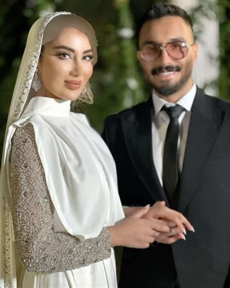 این عروس شیک همسر کدام خواننده ایرانی است ؟ عکس های جشن مجلل