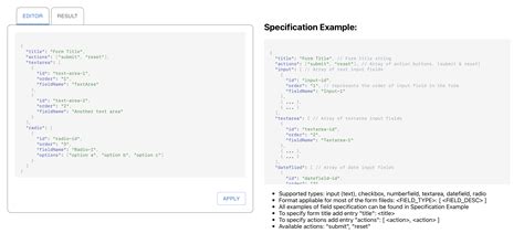 Github Penkoborreact Form Generator Test Application Which Allows