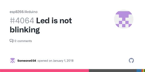 Led Is Not Blinking Issue 4064 Esp8266 Arduino GitHub