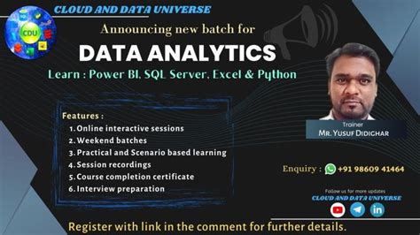 Yusuf Didighar On Linkedin Dataanalytics Newbatch