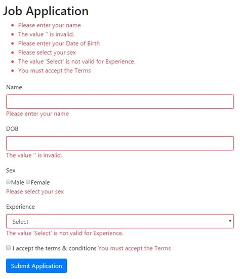 Model Validation In Aspnet Core Beginner To Expert