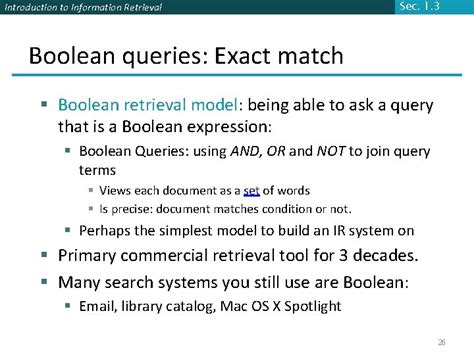 Introduction To Information Retrieval Modified From Stanford Cs
