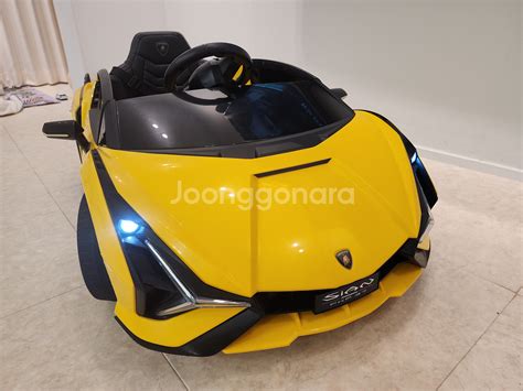 씨투엠뉴 람보르기니 시안 전동카 인산철배터리 파워팩 전동차 핫휠 중고나라