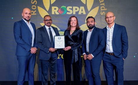 Rakez Receives Rospa Silver Award For Health And Safety Excellence