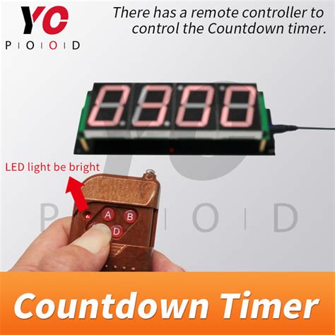 Wireless Countdown Timer Room Escape Game Prop From Yopood