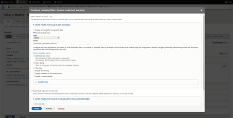 Using A Current Node Field Value As A Contextual Filter In A Block View