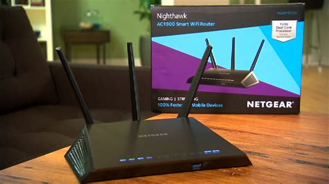 The Netgear R7000 Is A Big And Bold Wi Fi Router Video Cnet