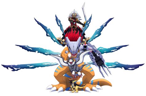 Dorugamon Gaioumon Metalgreymon X Antibody Ryudamon Digimon Absurdres Highres Armor