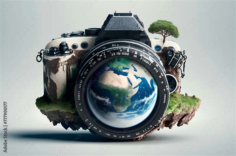 an hd image portraying a conceptual illustration of half the earth as a backdrop for a modern