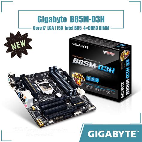 Gigabyte B85m D3h Motherboard Lga 1150 4xddr3 Dimm Using Intel B85
