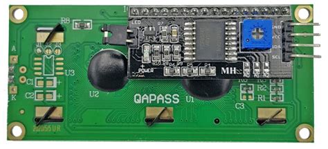 LCD 1602 kèm module I2C màu xanh lá Nshop