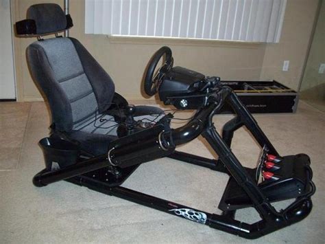 Diy Pvc Sim Racing Rig Plans Diy Reviews And Ideas