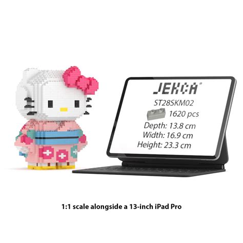 和服hello Kitty 01 Jekca Hong Kong 積木產品