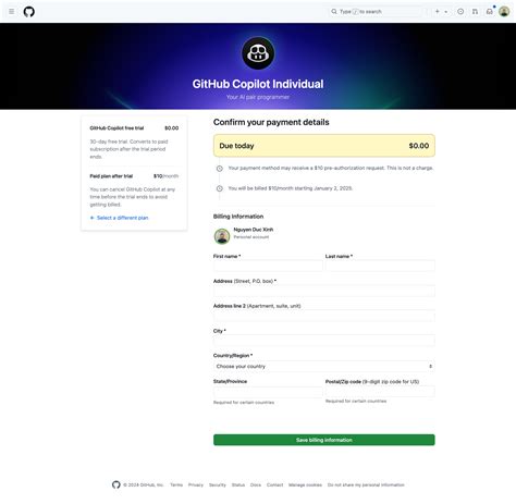 Signing Up For Github Copilot A Step By Step Guide