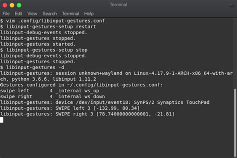 Cant Detect My Four Fingers On Gnome Wayland · Issue 166 · Bulletmark