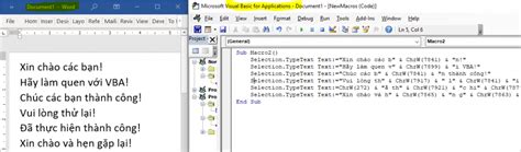 Vba Excel Hiển Thị Các Thông Báo Tiếng Việt Vn