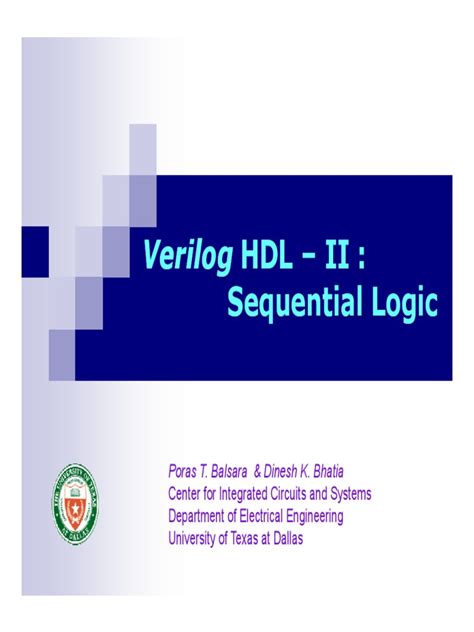 verilog hdl 2 pdf hardware description language logic gate