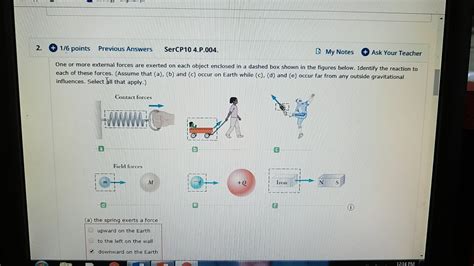 Solved 2 16 Points Previous Answers Sercp10 4p004 My