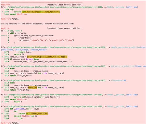 Sample Posterior Predictive Works Fine In PyMC Raises Exception In V V PyMC Discourse