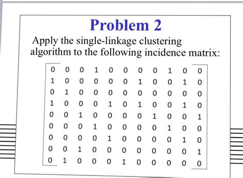 Solved Problem 2 Apply The Single Linkage Clustering