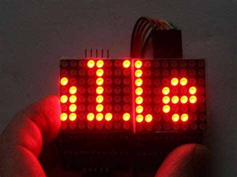 Erste Schritte Mit Dem Arduino Und Einer LED Matrix