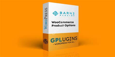Woocommerce Product Options Gplugins