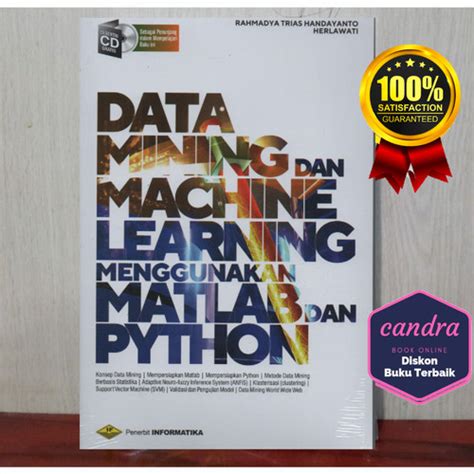 Jual BUKU DATA MINING DAN MACHINE LEARNING MENGGUNAKAN MATLAB DAN