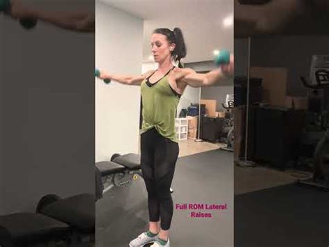 Full Rom Lateral Raises Youtube