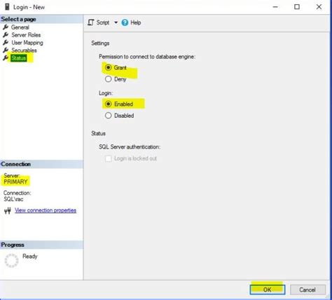 Create Windows Authentication Login Bright Dba