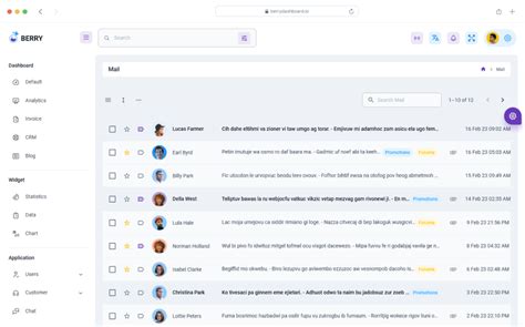 Berry React Material Admin Dashboard Template