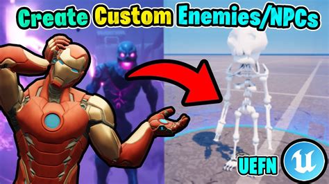 Creating Custom Enemies NPCs In UEFN YouTube