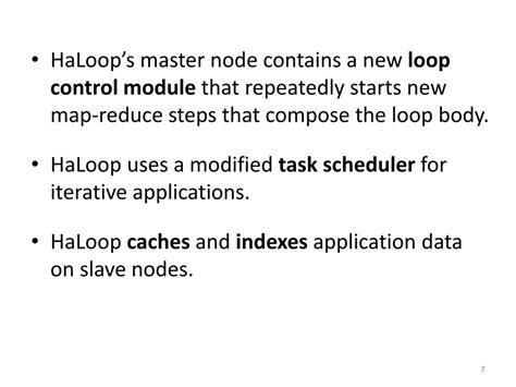 Ppt Haloop Efficient Iterative Data Processing On Large Scale Clusters Powerpoint
